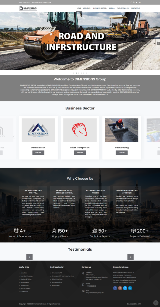 Dimensions Group - Advance House Web LLC